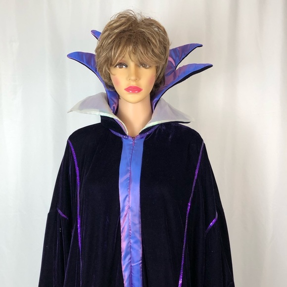 Disney | Other | Velvet Evil Queen Cape Disney Maleficent Costume ...